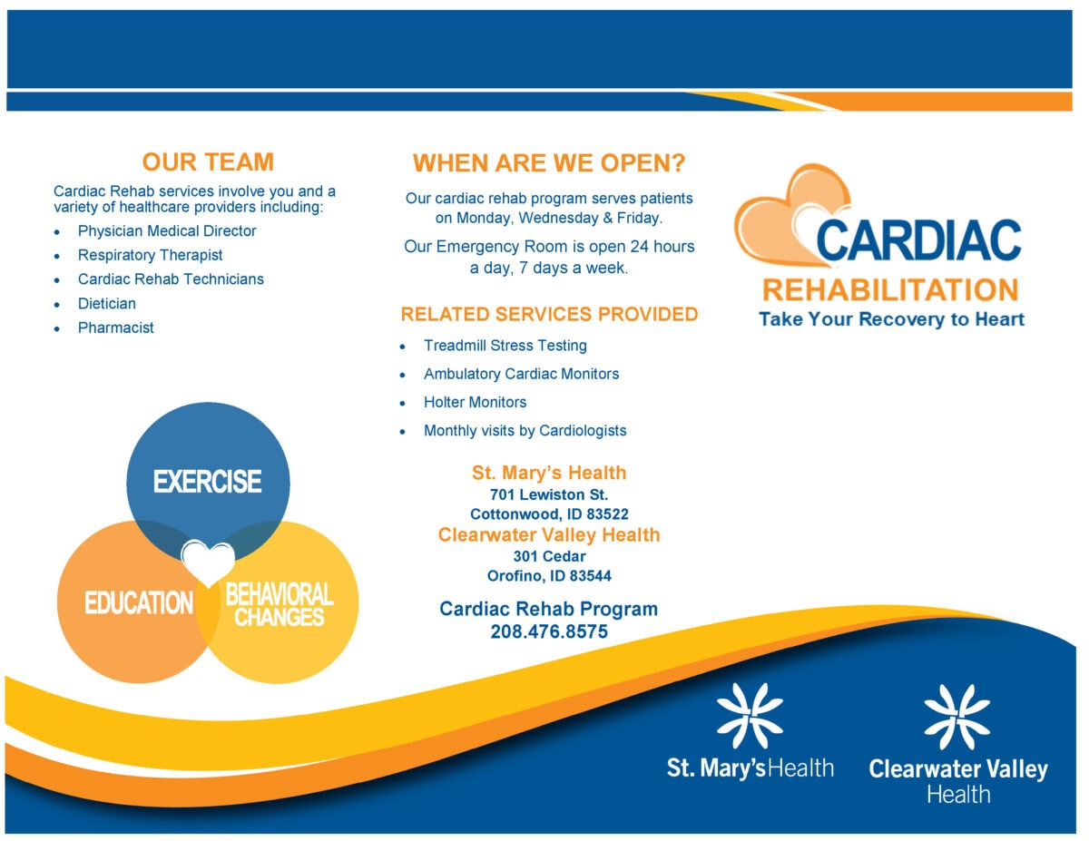 Cardiac Rehabilitation – St. Mary's Health & Clearwater Valley Health