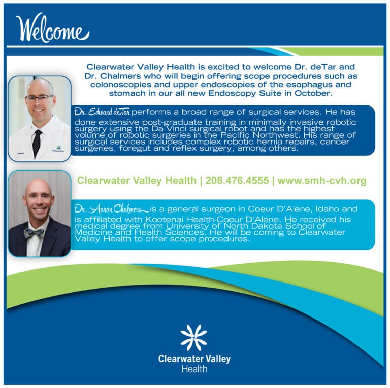 St. Mary's Health & Clearwater Valley Health – Your Home For Quality Healthcare; We Go Farther ...
