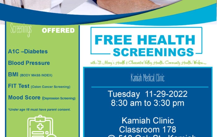 Kamiah Clinic – St. Mary's Health & Clearwater Valley Health